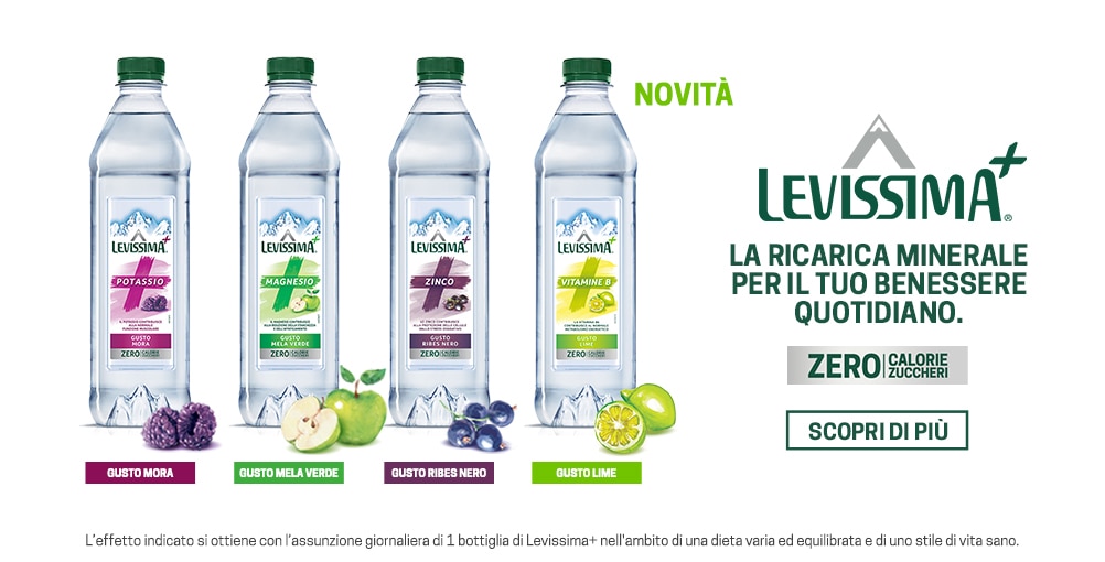 Levissima: Acqua Oligominerale Naturale, Frizzante e Issima